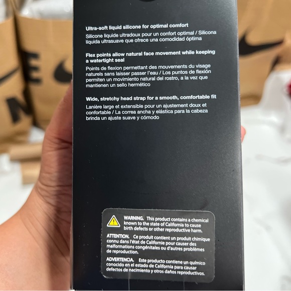 Nike | Accessories | Nike Swim Expense Mask Adjustable New Box Unisex ...